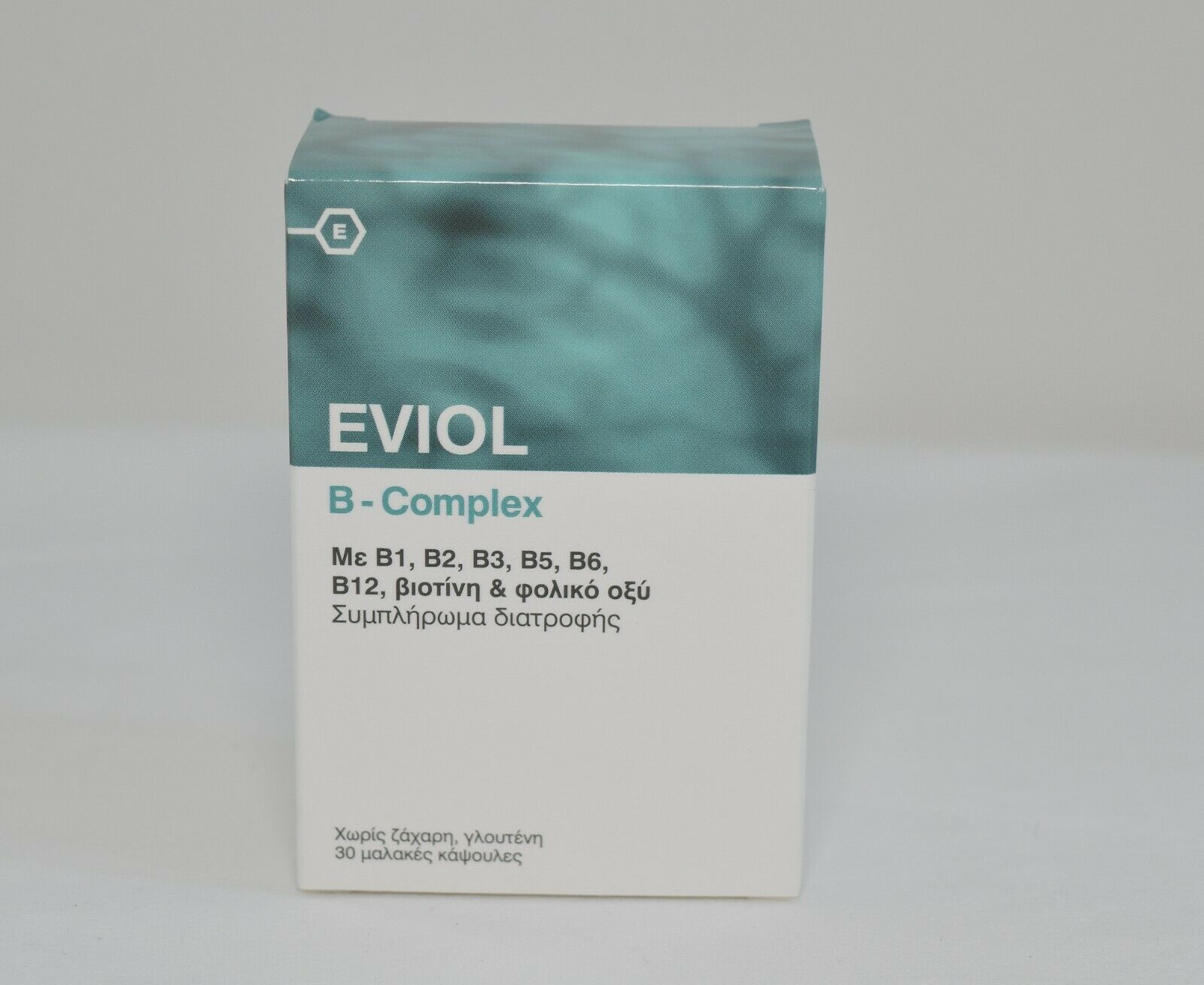 Eviol B-Complex 30 Soft Capsules With B1,B2,B3,B5,B6,B12,Biotin & Foli